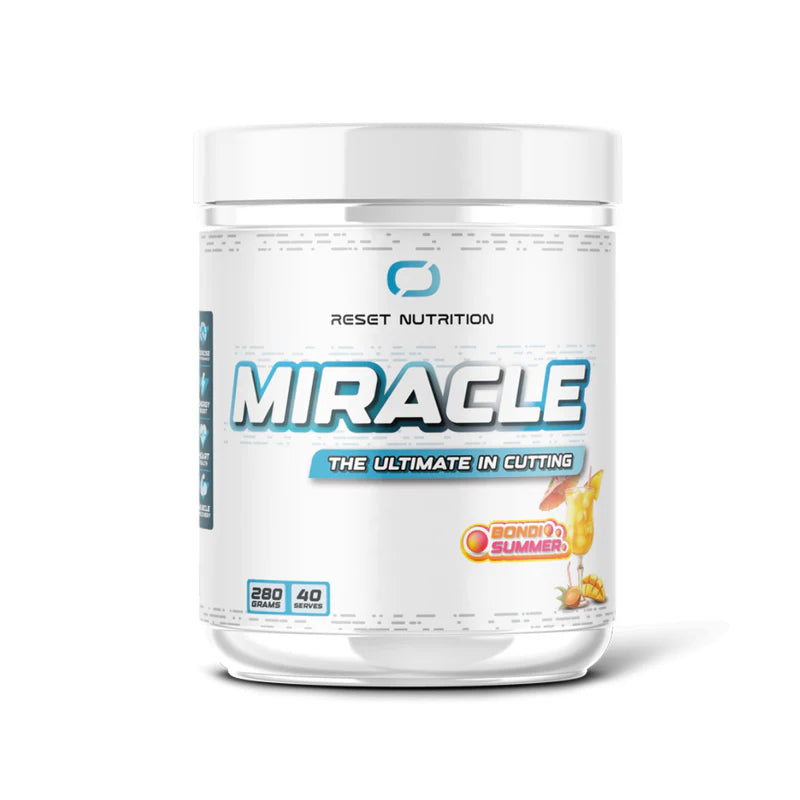Reset Nutrition MIRACLE Thermogenic Fat Burner – Enhanced Nutrition St ...